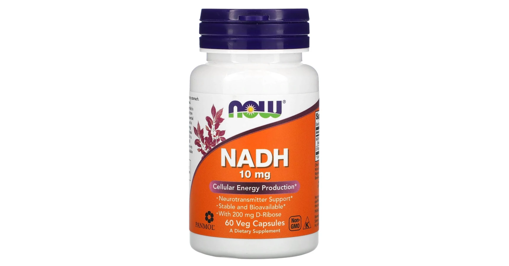 NOW Foods NADH, 10 mg, 60 db - Now - VitaminGuru | NewChapter | Natrol