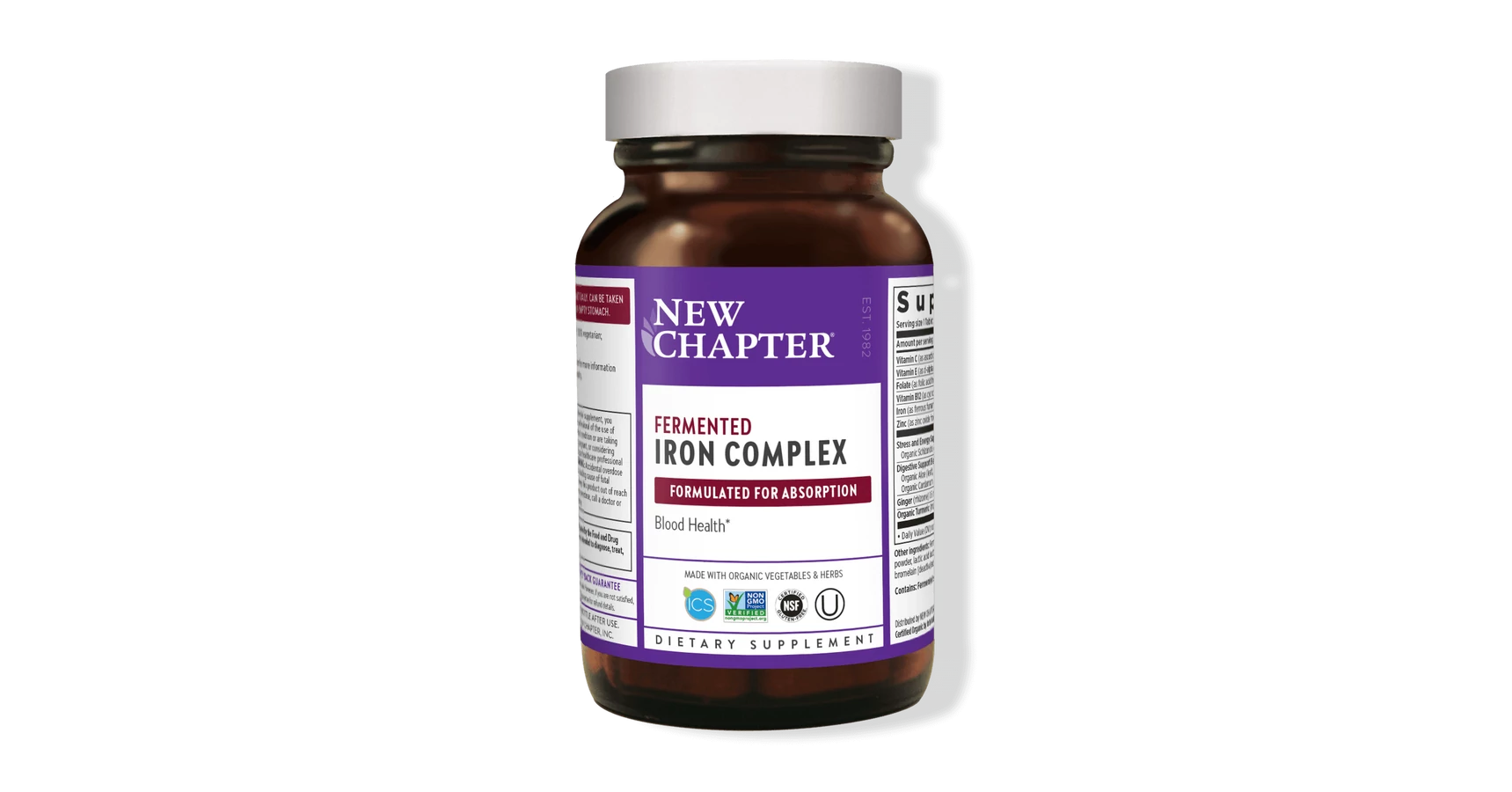 New Chapter Iron Food Complex, 60 db